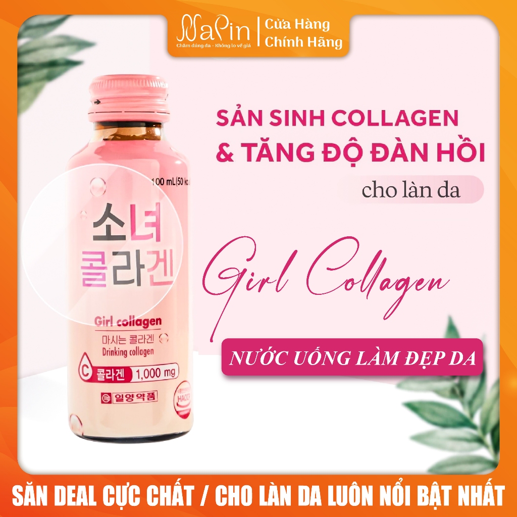 Nước uống bổ sung collagen GIRL COLLAGEN ngăn ngừa lão hòa, làm đẹp da ...