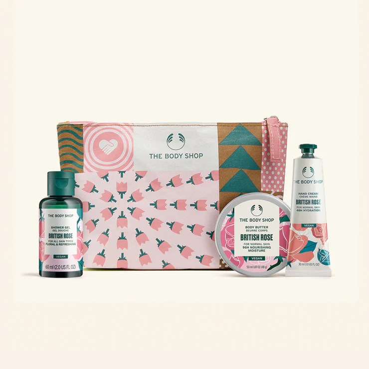 [gift] bộ quà tặng Body gift set THE BODY SHOP các mùi minisize ...