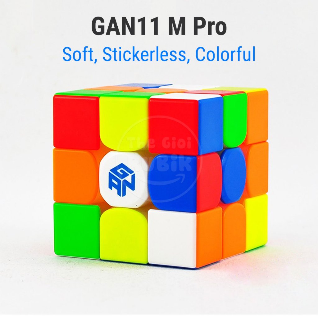 Gan 11 M Pro Rubik 3x3 Có Nam Châm (UV, Black, Frosted, Soft, Sticker ...