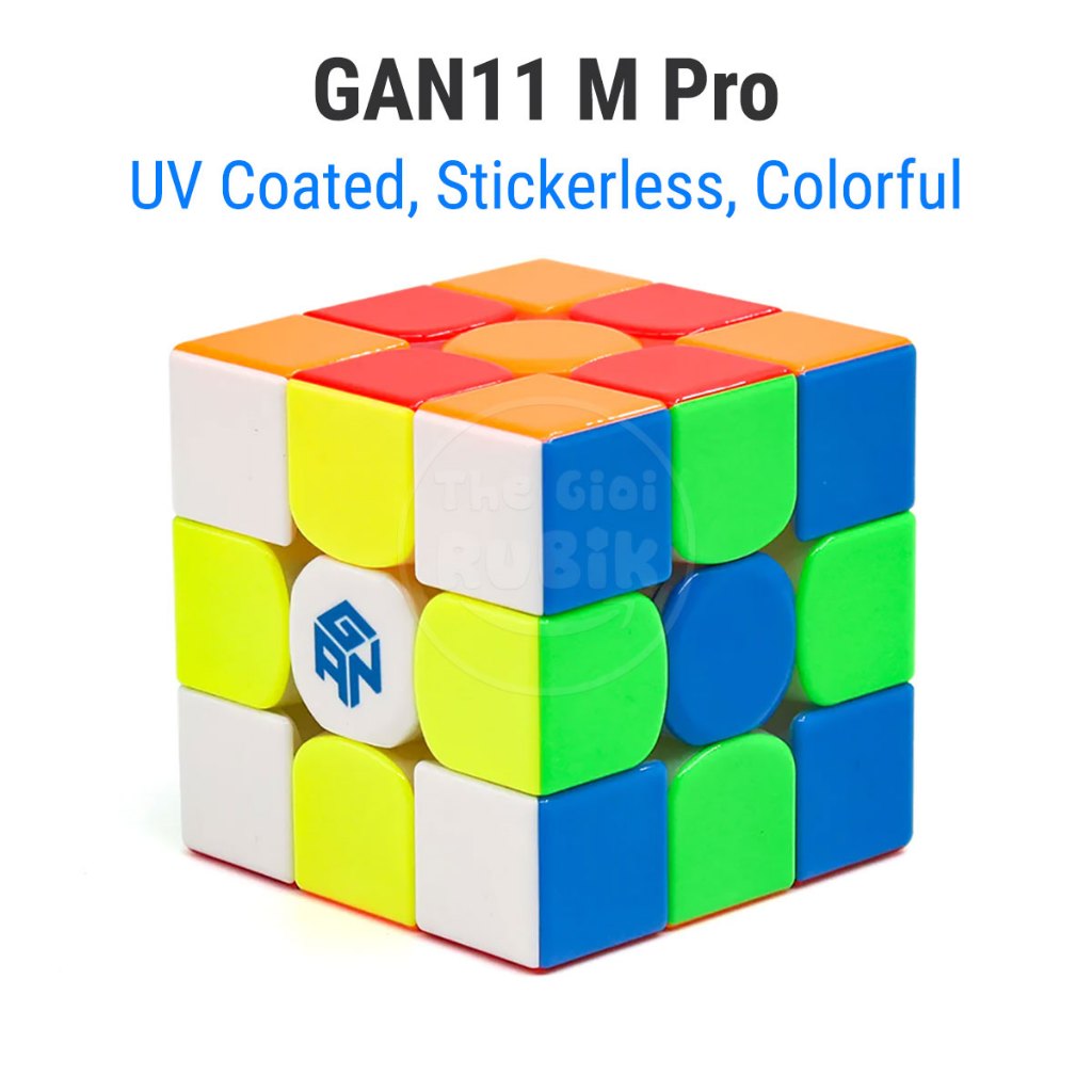 Gan 11 M Pro Rubik 3x3 Có Nam Châm (UV, Black, Frosted, Soft, Sticker ...