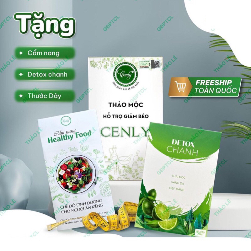 [CHÍNH HÃNG] - GIẢM CÂN CHÍNH HÃNG TẶNG KÈM DETOX CHANH hộp 30 viên ...