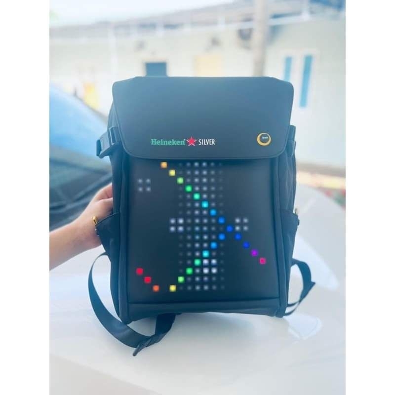 Balo Divoom Pixoo Backpack-M màn hình LED thông minh, sáng tạo | Shopee Việt Nam