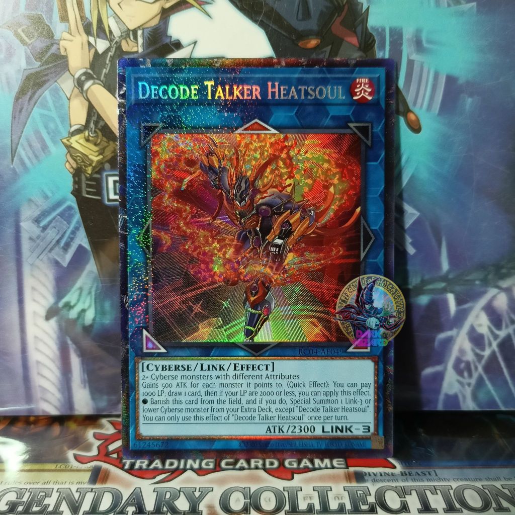 Decode Talker Heatsoul – RC04-AE049 – Collector's Rare [Thẻ bài Yugioh ...