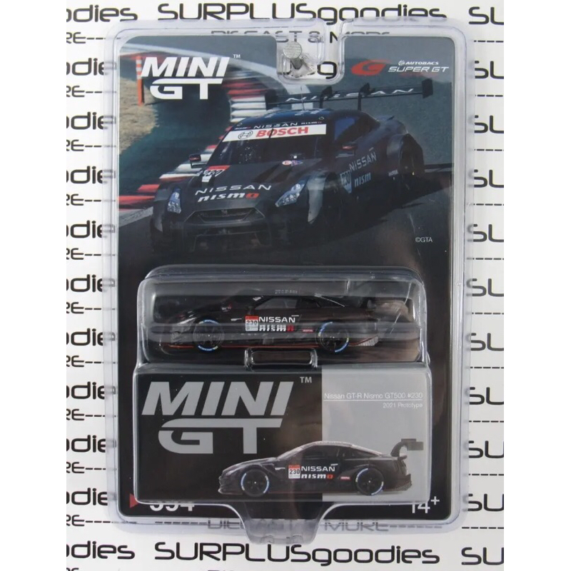 Xe mô hình Mini GT(Card Mỹ)#594 Nissan GT-R Nismo GT500 #230 | Shopee ...