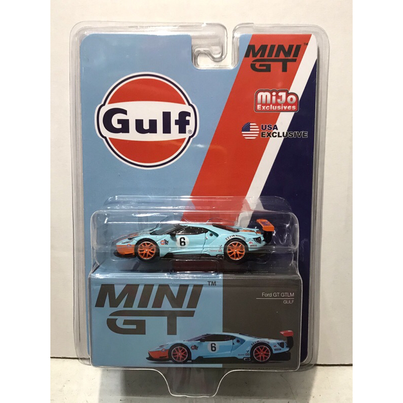 Xe mô hình Mini GT(Card Mỹ)#269 Ford GT GTLM(GULF) | Shopee Việt Nam