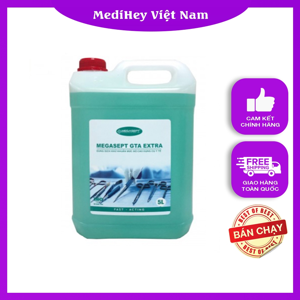 Dung dịch ngâm rửa dụng cụ Megasept GTA EXTRA | Shopee Việt Nam