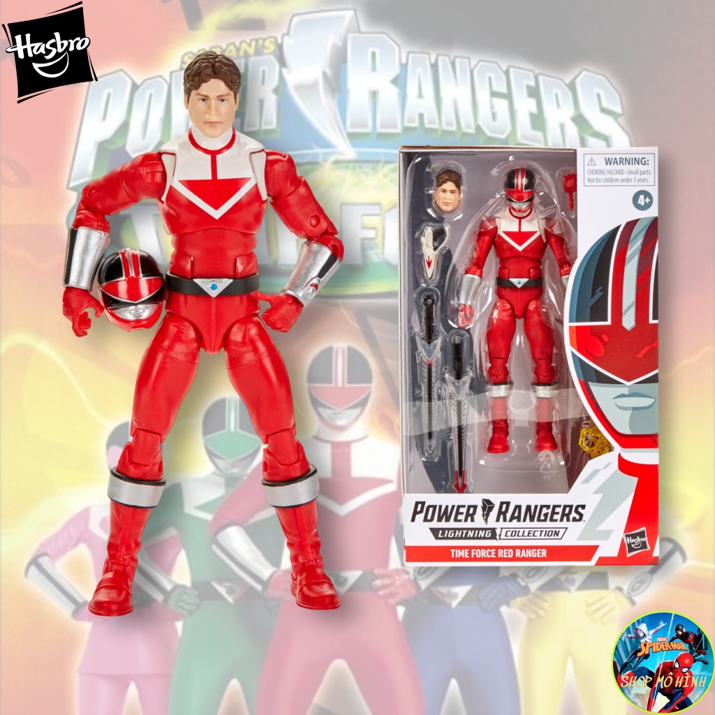 [HÀNG SẴN-HỎA TỐC] Mô Hình Power Ranger Lightning Collection Time Force ...