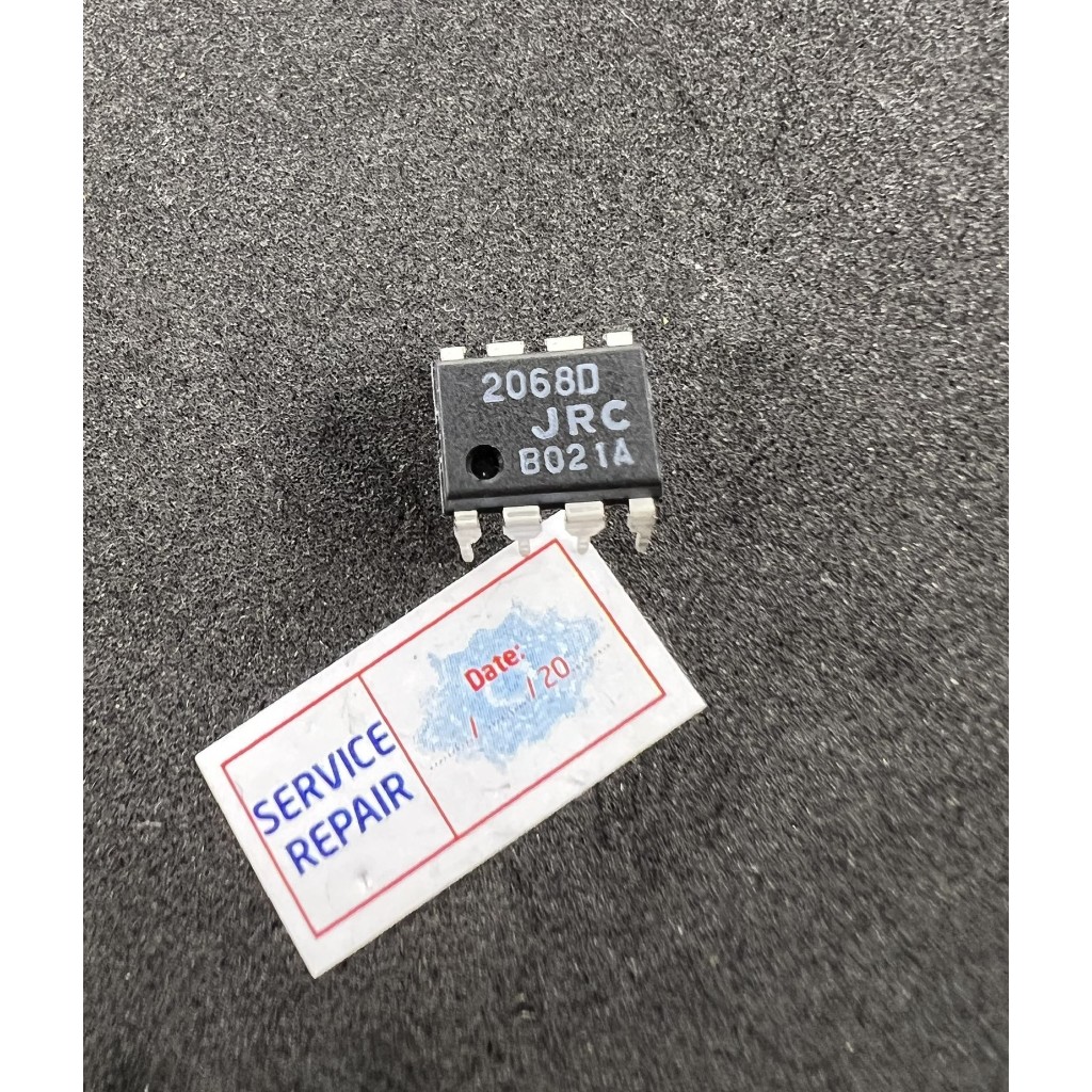 3 con IC cắm NJM2068M NJM2068D JRC2068D JRC2068 2068 Dip-8 mới chính ...