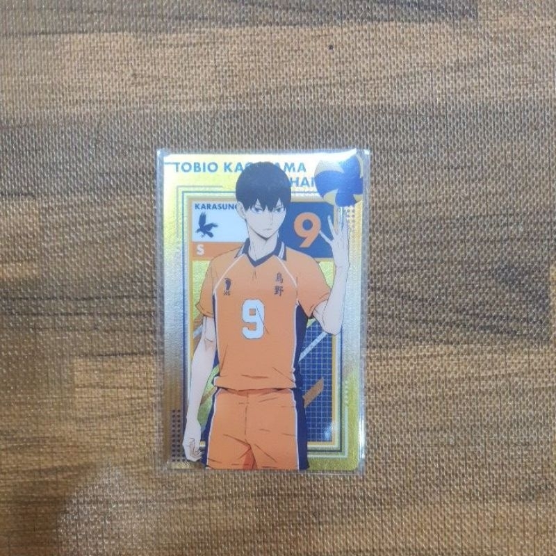 Tranh ảnh metal card Haikyuu!! - Kageyama Tobio chính hãng | Shopee ...