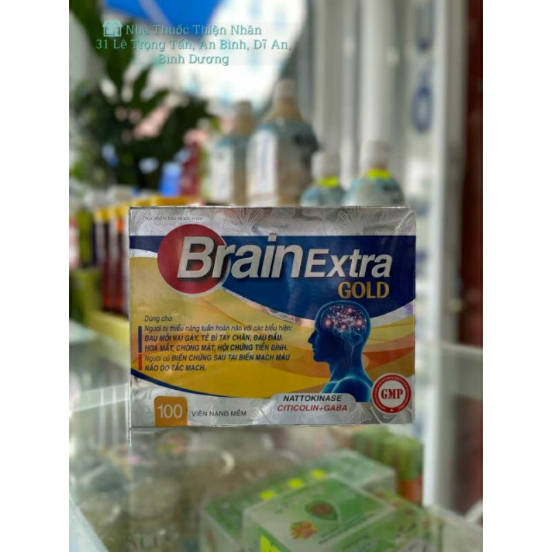 Viên Uống Thiểu Năng Tuần Hoàn Não Brain ExTra Gold. | Shopee Việt Nam
