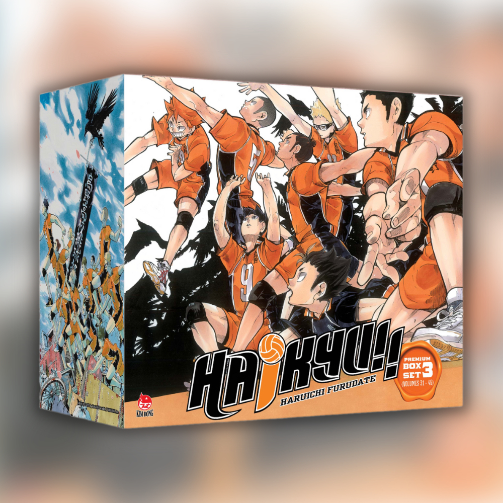 Premium Boxset Haikyu!! 3 - Tập: 31 - 45 (Bộ 15 Cuốn) - Tặng Kèm 7 PVC Card | Shopee Việt Nam