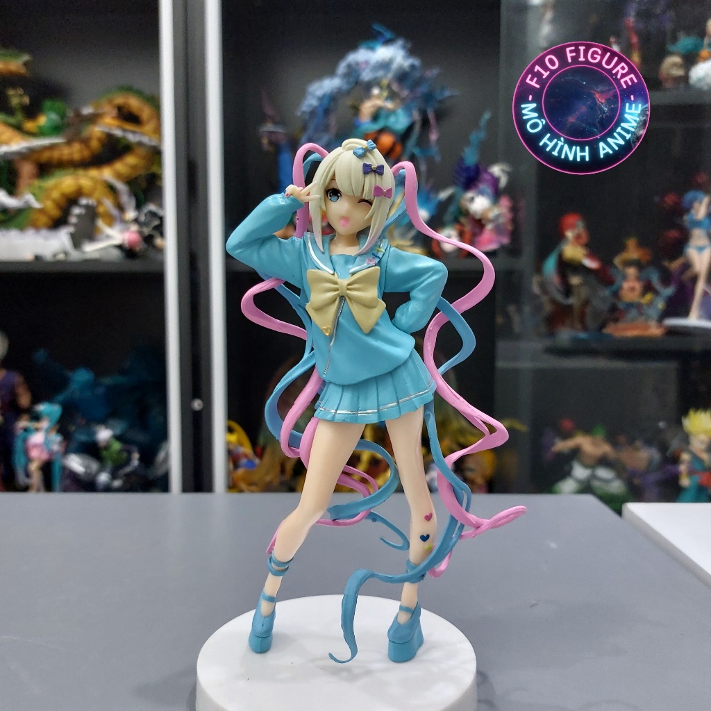 Mô Hình Nhân Vật Hatsune Miku Dễ Thương 25cm Siêu Xinh Trang Trí Bàn Làm Việc Shopee Việt Nam