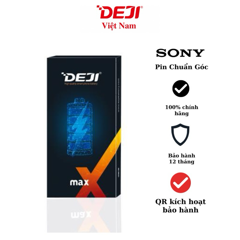 Pin Deji Sony Z1 Z2 Z3 Z4 Z5 Full Dòng Chính Hãng Bảo Hành 12