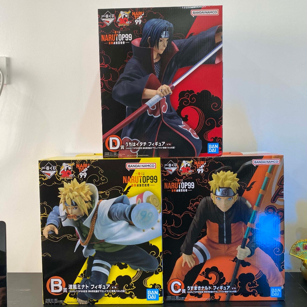 Mô hình Narutop 99 Naruto Minato Itachi - Ichiban Kuji - Nội địa Nhật ...
