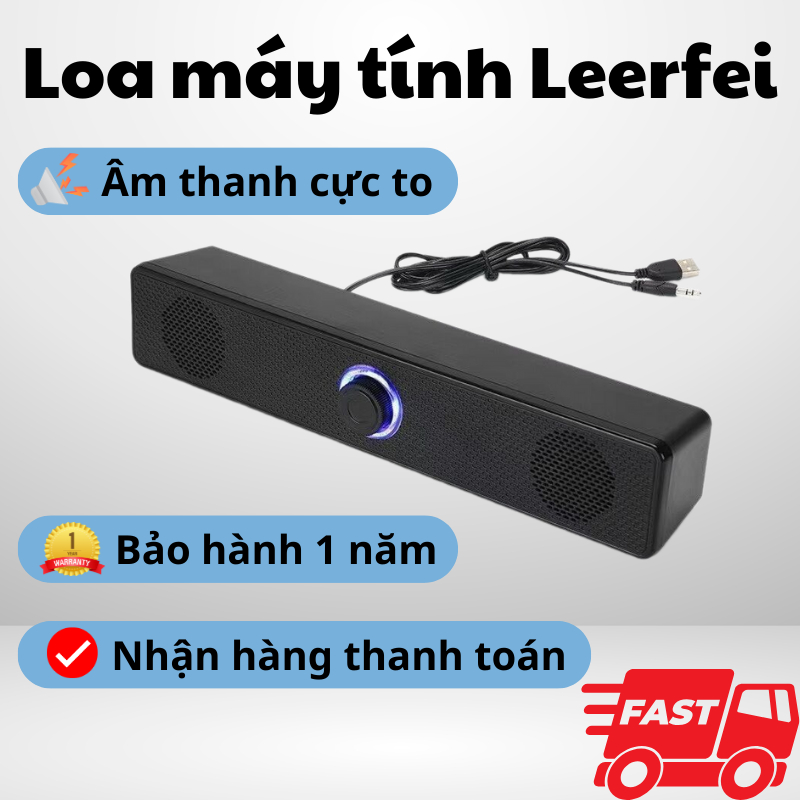 Loa Máy Tính Leerfei E-350T, loa vi tính âm thanh chất lượng 4D, loa ...