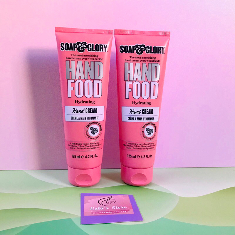 Kem dưỡng da tay Soap And Glory Hand Food Hand Cream Original Pink ...