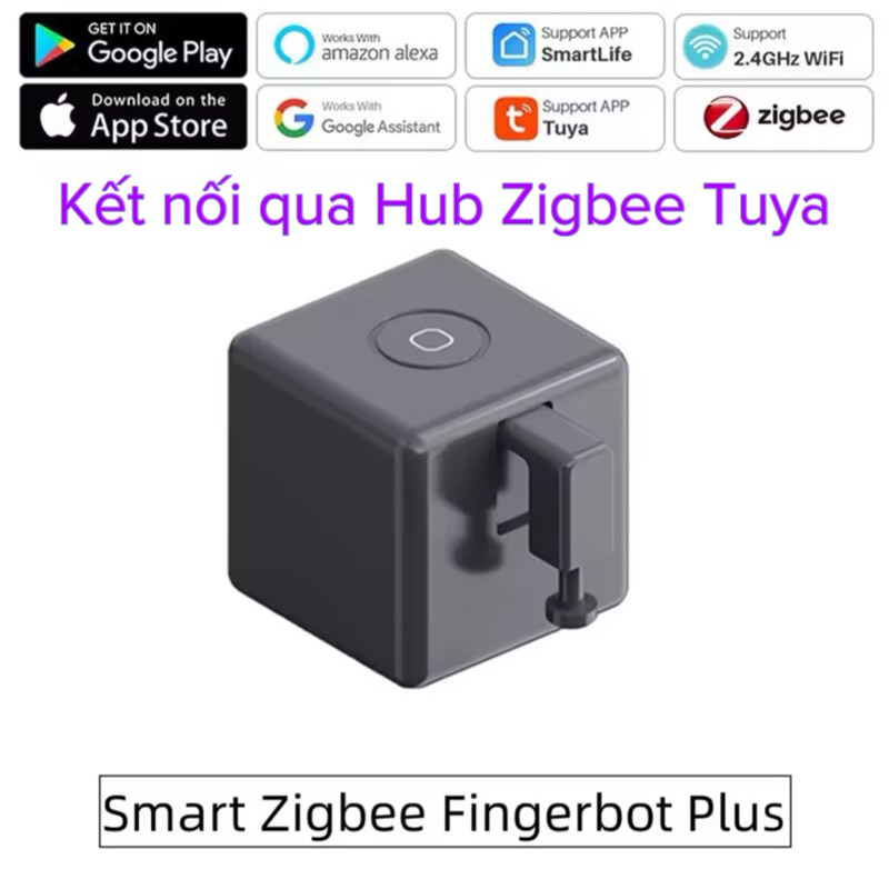 Robot SwitchBot thông minh Tuya kết nối thông qua Hub Tuya Bluetooth/Zigbee | Shopee Việt Nam