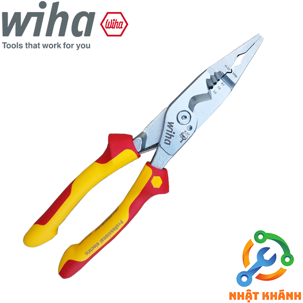 Kìm Lắp Điện Đa Năng 8 In 1 Cách Điện 1000 Volt WIHA 45489 - Nhật Khánh ...