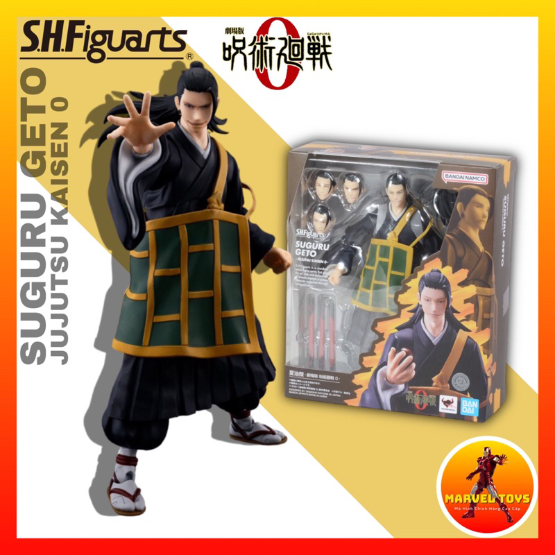 Mô Hình Chính Hãng Bandai SHF SHFiguarts Suguru Geto Jujutsu Kaisen 0 ...