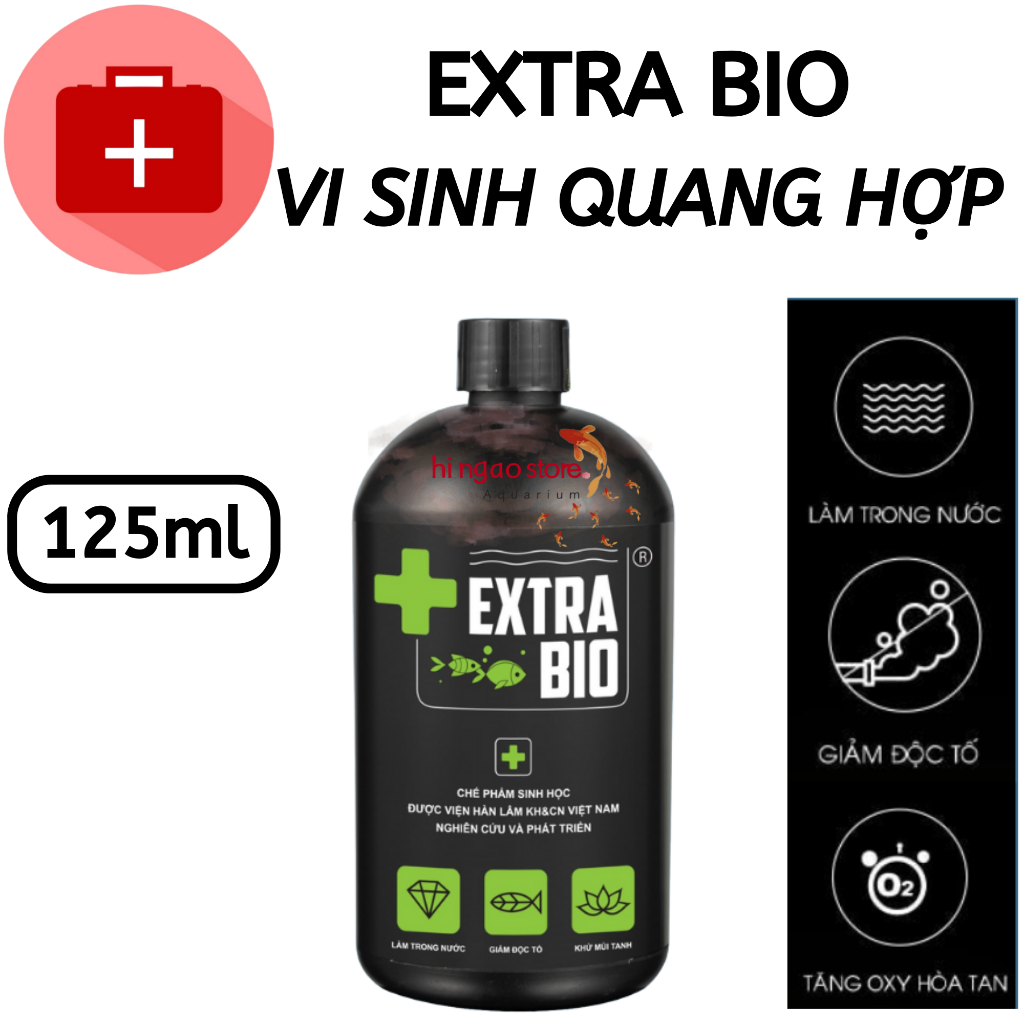 Vi Sinh Extra Bio - Vi sinh làm trong nước bể cá - Phụ Kiện Cá Cảnh | Cửu Ngư Aqua. | Shopee ...