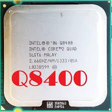 CPU Intel Core™2 Duo Processor E8500, Q8400 sk 775 kèm keo tản nhiệt ...
