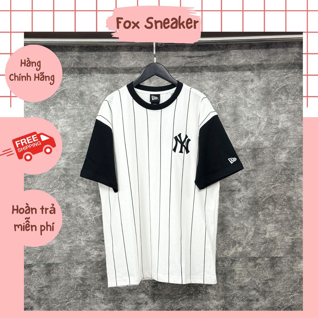 Áo Thun New Era Ny Tay Đen Hàng Chính Hãng CODE: 13795658 | Fox Sneaker ...