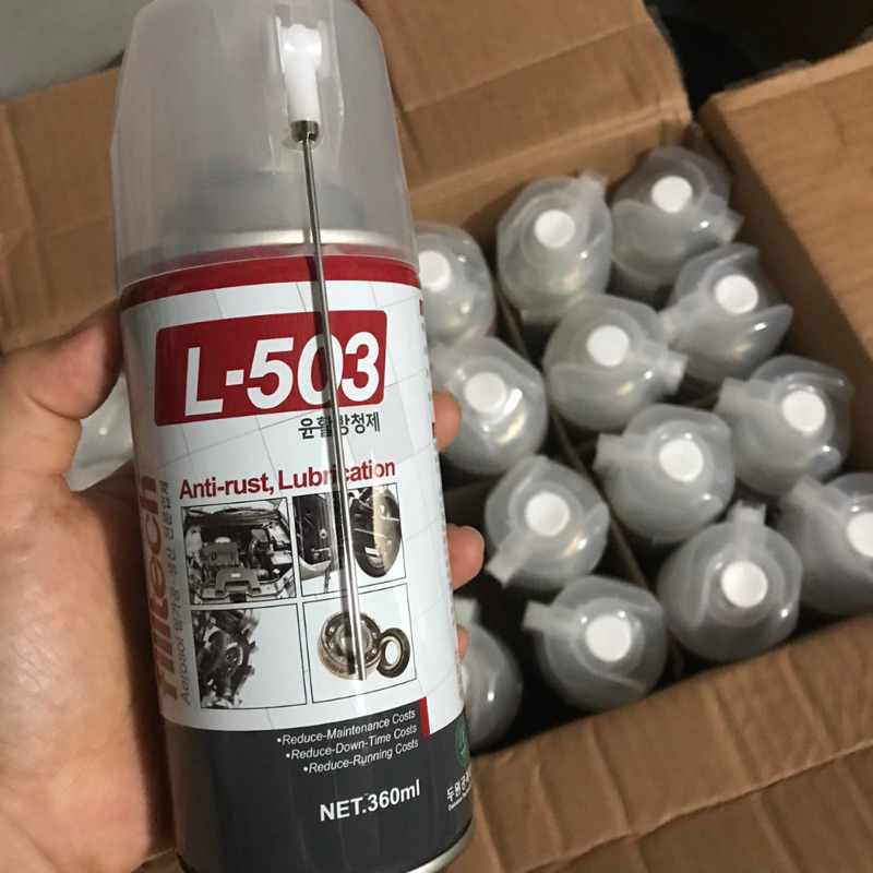 Dầu Bôi Trơn Chống Rỉ - Xịt Rỉ Sét L503 Nhập Khẩu Chính Hãng | Shopee ...