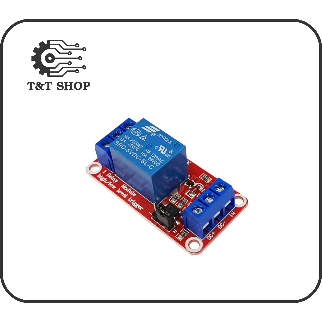 Module 1 Relay Với Opto Cách Ly Kích H/L (5VDC) | Shopee Việt Nam
