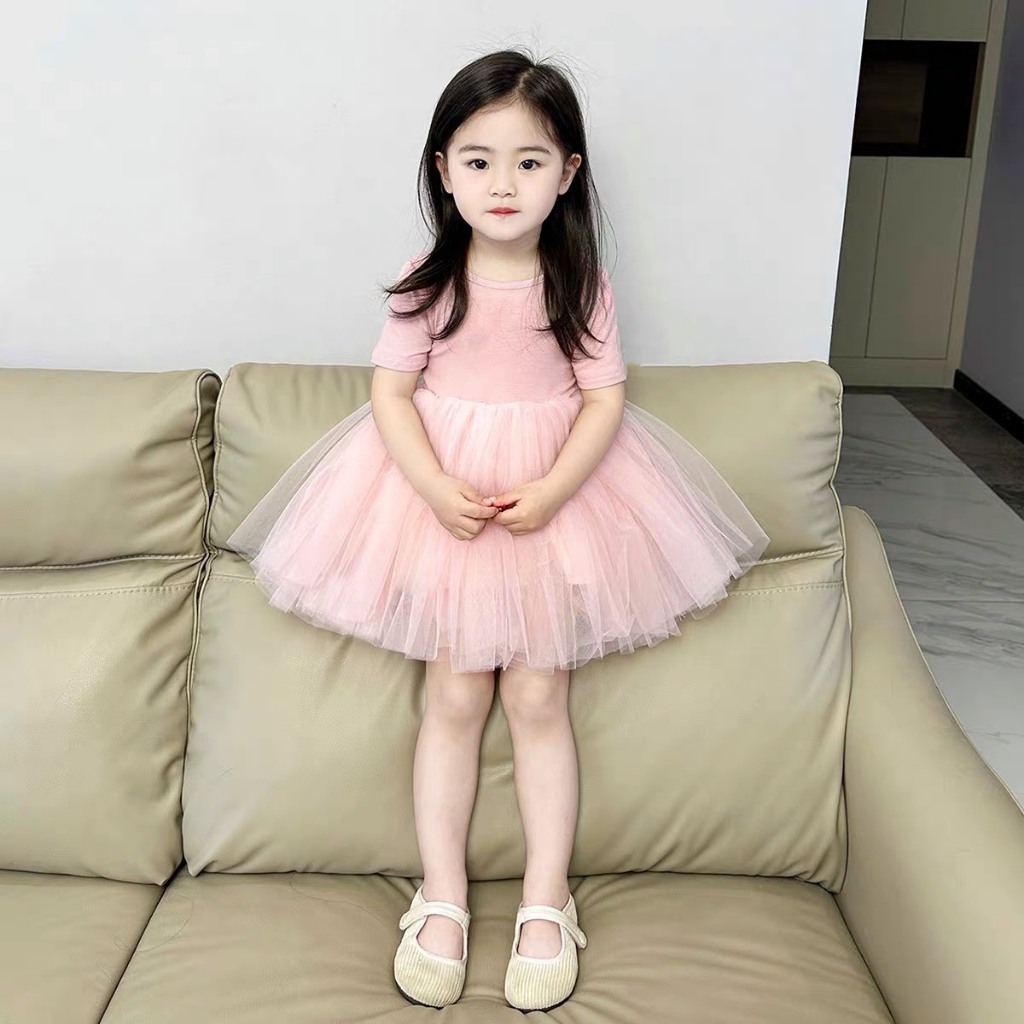 Váy đầm công chúa 2 lớp voan cao cấp cho bé 8-20kg | Shopee Việt Nam