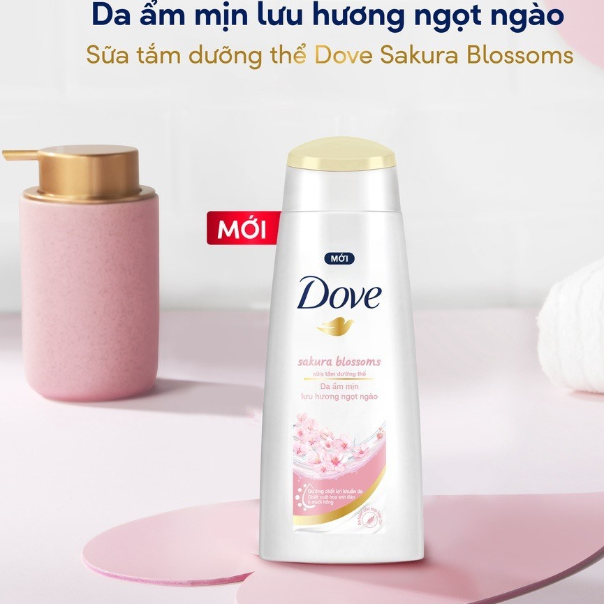 Sữa Tắm Dưỡng Thể Dove Sakura Blossoms 200g | Shopee Việt Nam