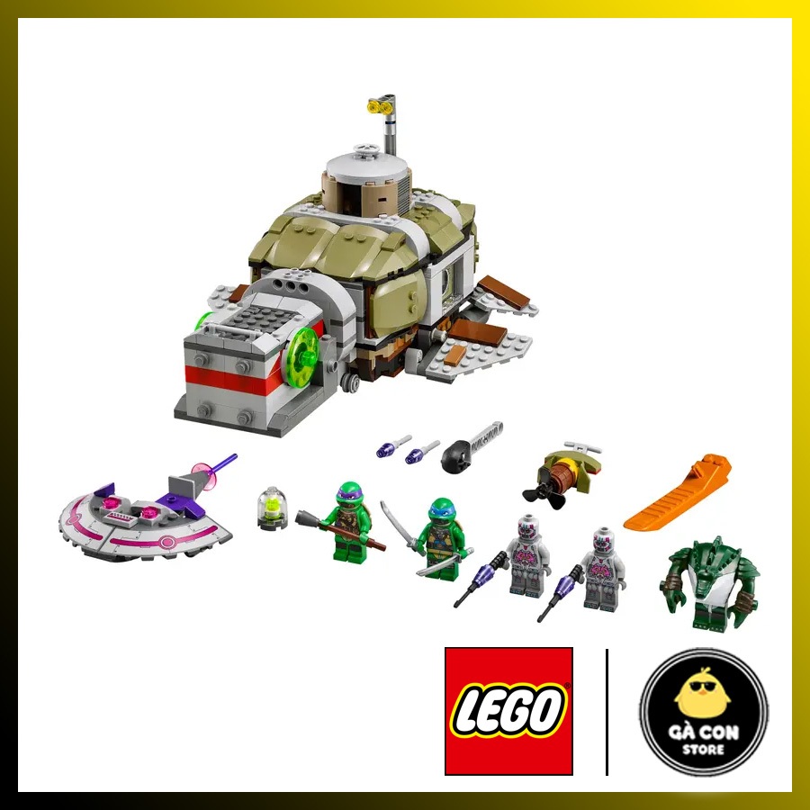 LEGO Ninja Turtles 79121 Turtle Sub Undersea Chase | Shopee Việt Nam