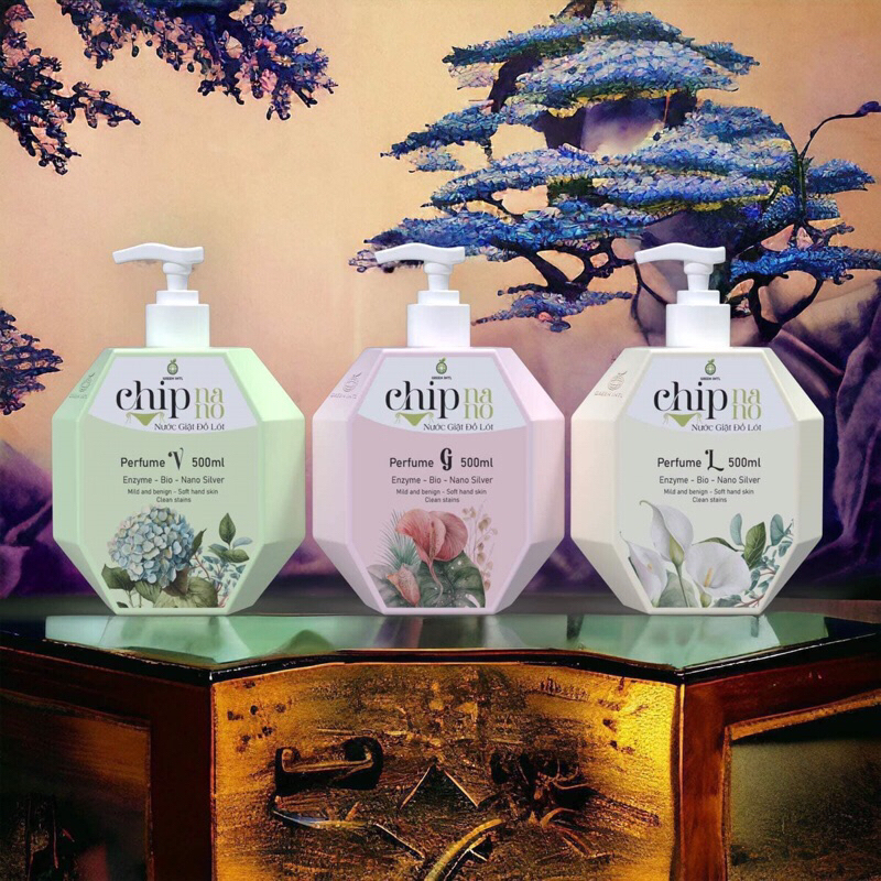 Nước giặt đồ lót Chip Nano - hương nước hoa Pháp | Shopee Việt Nam