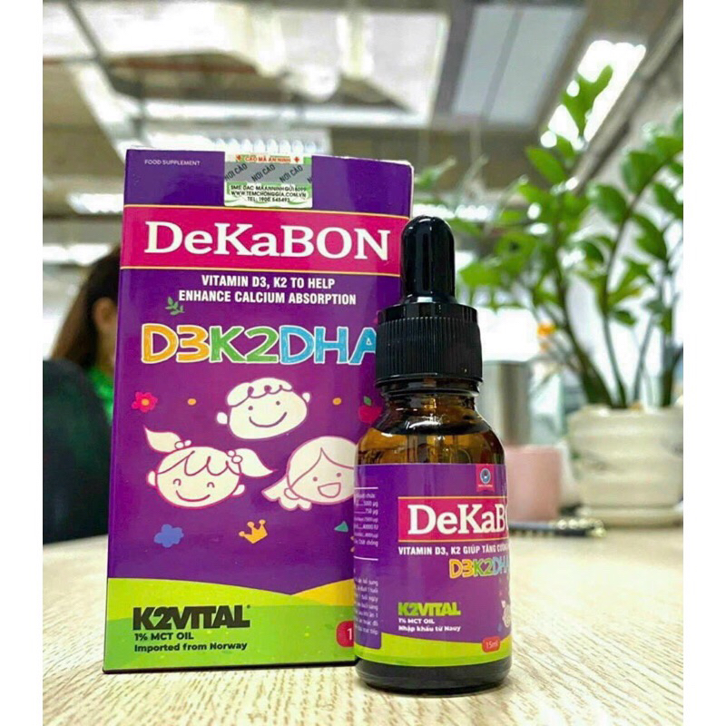 flas 9.9 Vitamin dekabon D3K2DHA 15ml (date 2027) | Shopee Việt Nam