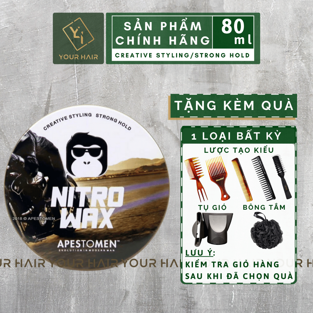 Sáp tạo kiểu APESTOMEN Nitro Wax - 80ml | Shopee Việt Nam