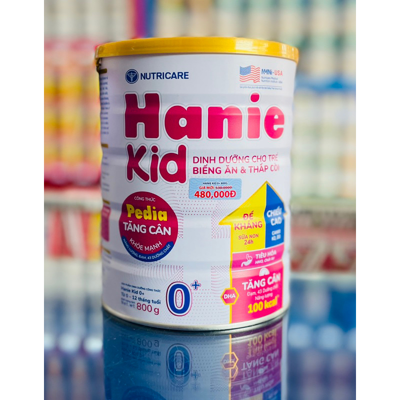 Sữa Bột Nutricare Hanie kid 0+ (800g) | Shopee Việt Nam