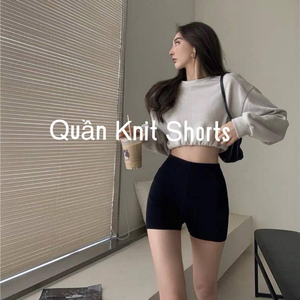 Quần short kaki nữ 3 màu cơ bản size 40-70kg cạp chun | Shopee Việt Nam