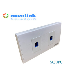 Ổ cắm quang chuẩn SC/APC-SC/APC và chuẩn SC/UPC âm tường - Wallplate ...