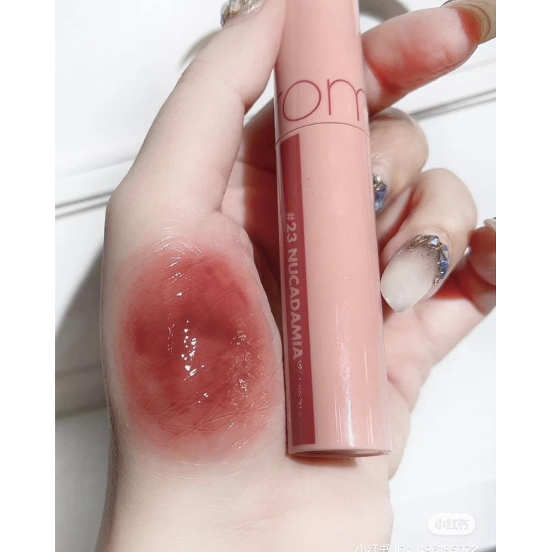 Son romand Juicy Lasting tint 23 Nucadamia | Shopee Việt Nam