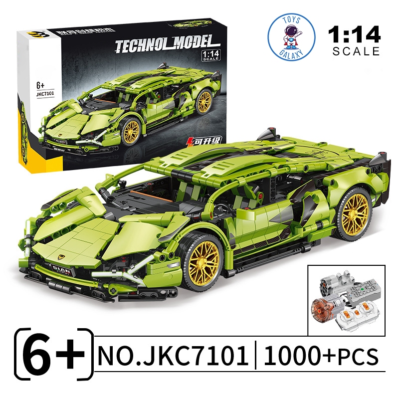 Đồ Chơi Lắp Ráp Mô Hình Điều Khiển Từ Xa RC Siêu Xe Lambor Revuelto ...