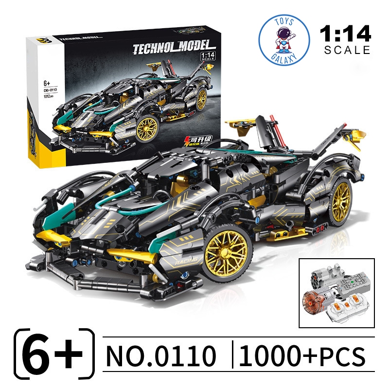 Đồ Chơi Lắp Ráp Mô Hình Điều Khiển Từ Xa RC Siêu Xe Lambor Revuelto ...