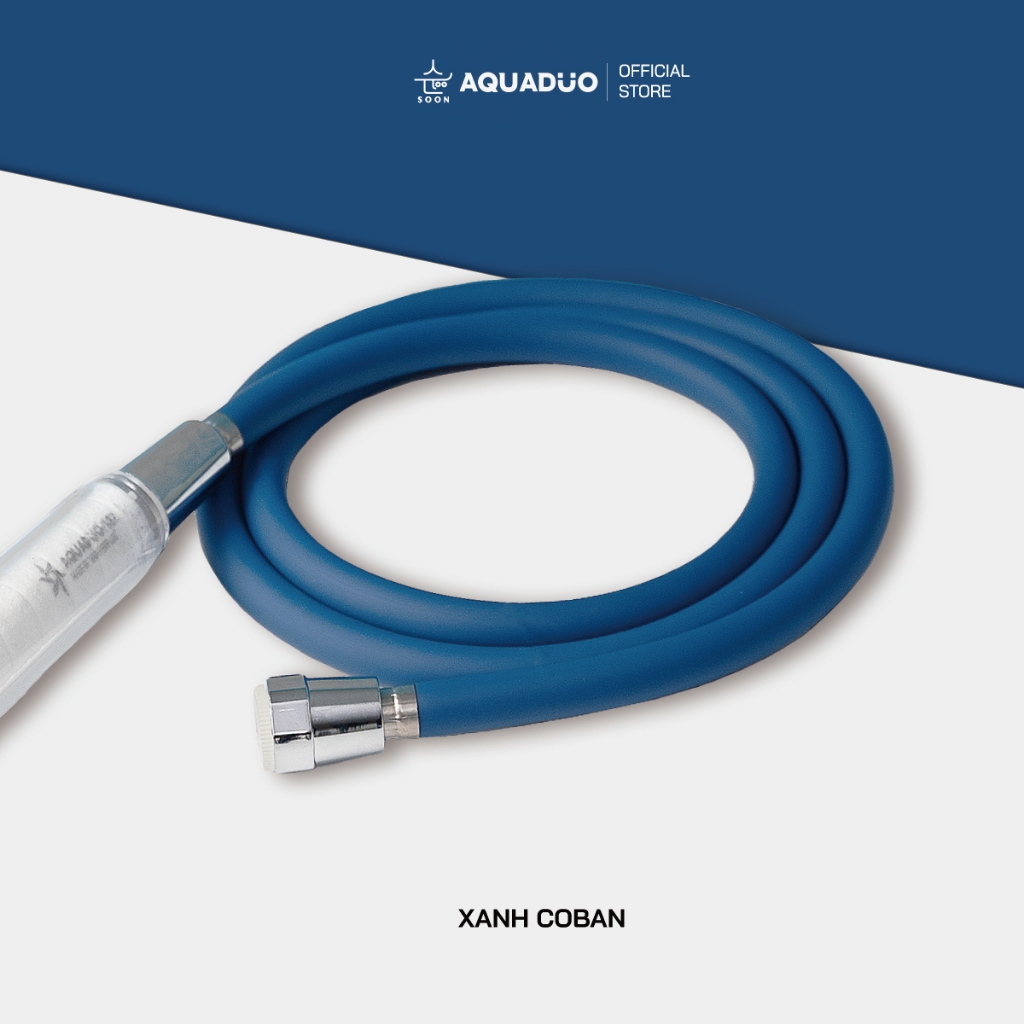 AQUADUO BLOSSOM Cao Cấp - Đầu vòi sen tắm nhiều màu (lọc nước, tăng áp ...