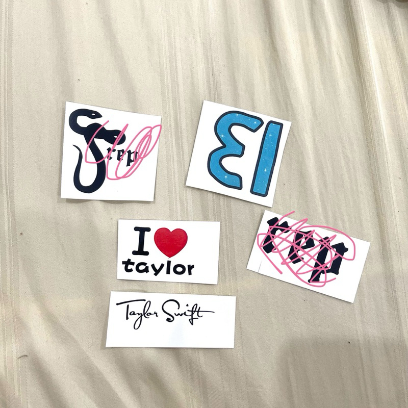 Hình xăm dán Taylor Swift - Eras Tour - hình dán số 13 ( có sẵn ...
