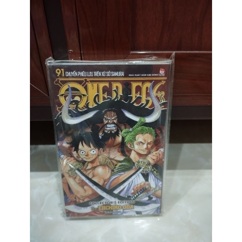Truyện tranh - OP - One piece tập 91 bản đặc biệt - bìa 2 mặt (One piece 91 collector's edition ...