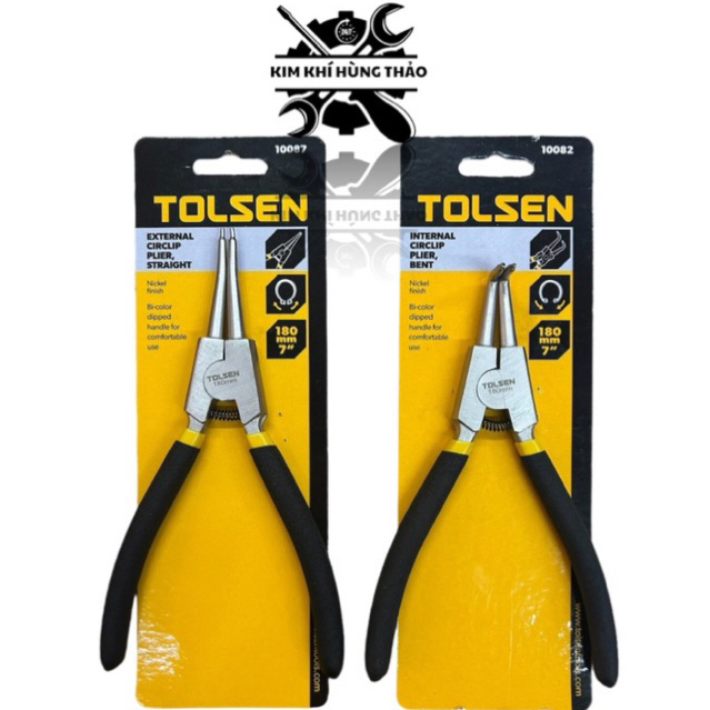 Kìm mở phe ngoài miệng Tolsen 10087 và 10082 dài 180mm | Shopee Việt Nam
