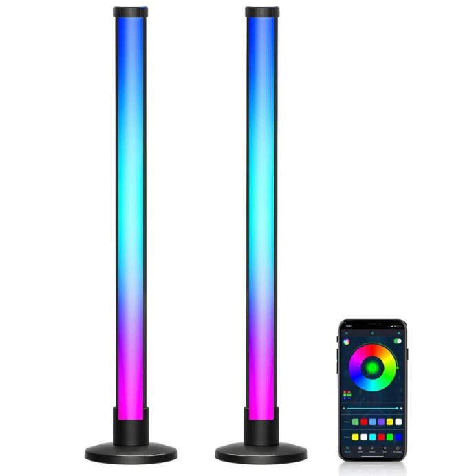 COMBO 2 Cây Đèn LED RGB Nháy Theo Nhạc mới nhất 2024 Trang Trí PC ...