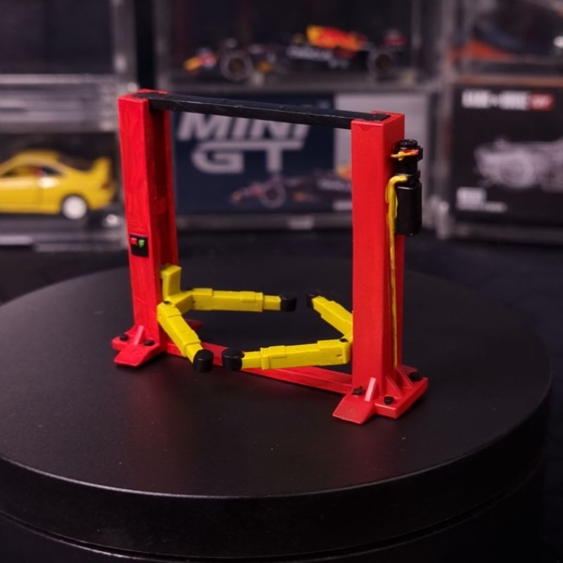 mô hình gara cầu nâng xe hơi hotwheels. mini GT | Shopee Việt Nam