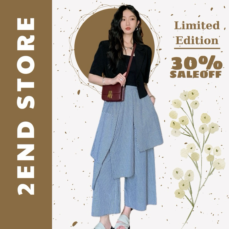 𝟐𝐄𝐍𝐃 | Quần suông kiểu sơ mi hông (PHIÊN BẢN GIỚI HẠN) | Shopee Việt Nam