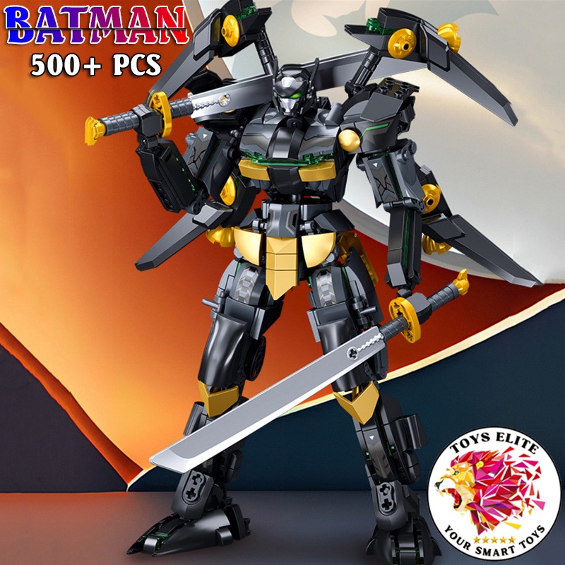 Đồ Chơi Lắp Ráp Xếp Hình Mô Hình Robot Batman Kryptonite Và SuperMan ...