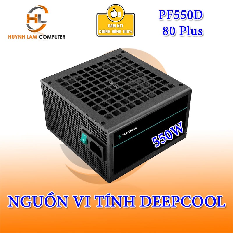 Nguồn máy tính DeepCool 550W PF550D 80 Plus - Hàng chính hãng | Shopee ...