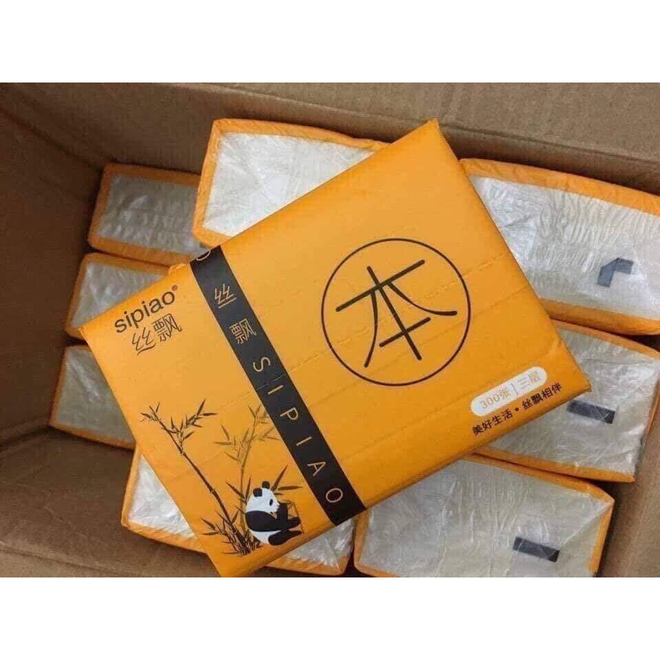 Giấy ăn gấu trúc sipao hàng Việt Nam | Shopee Việt Nam